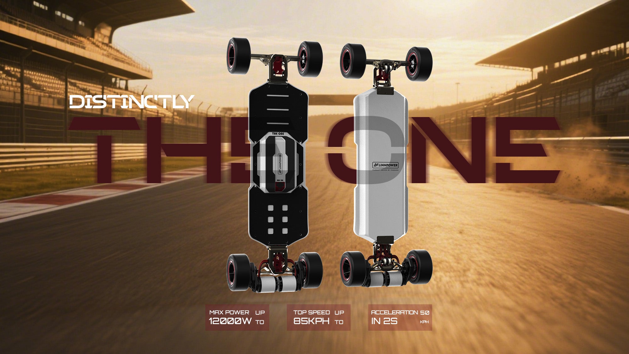 THE ONE | 85km/h High-Speed 18S Carbon Fiber Electric Race Board ...